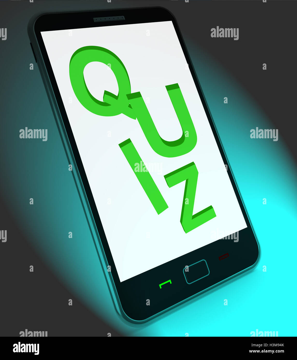 Mobile quiz hi-res stock photography and images - Alamy