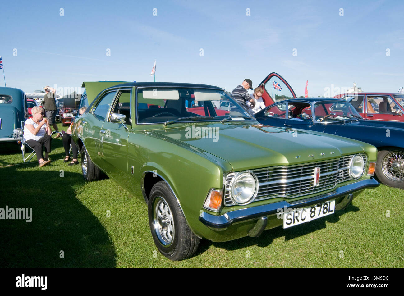 mk3 mark three ford cortina rep reps company 70s Stock Photo - Alamy