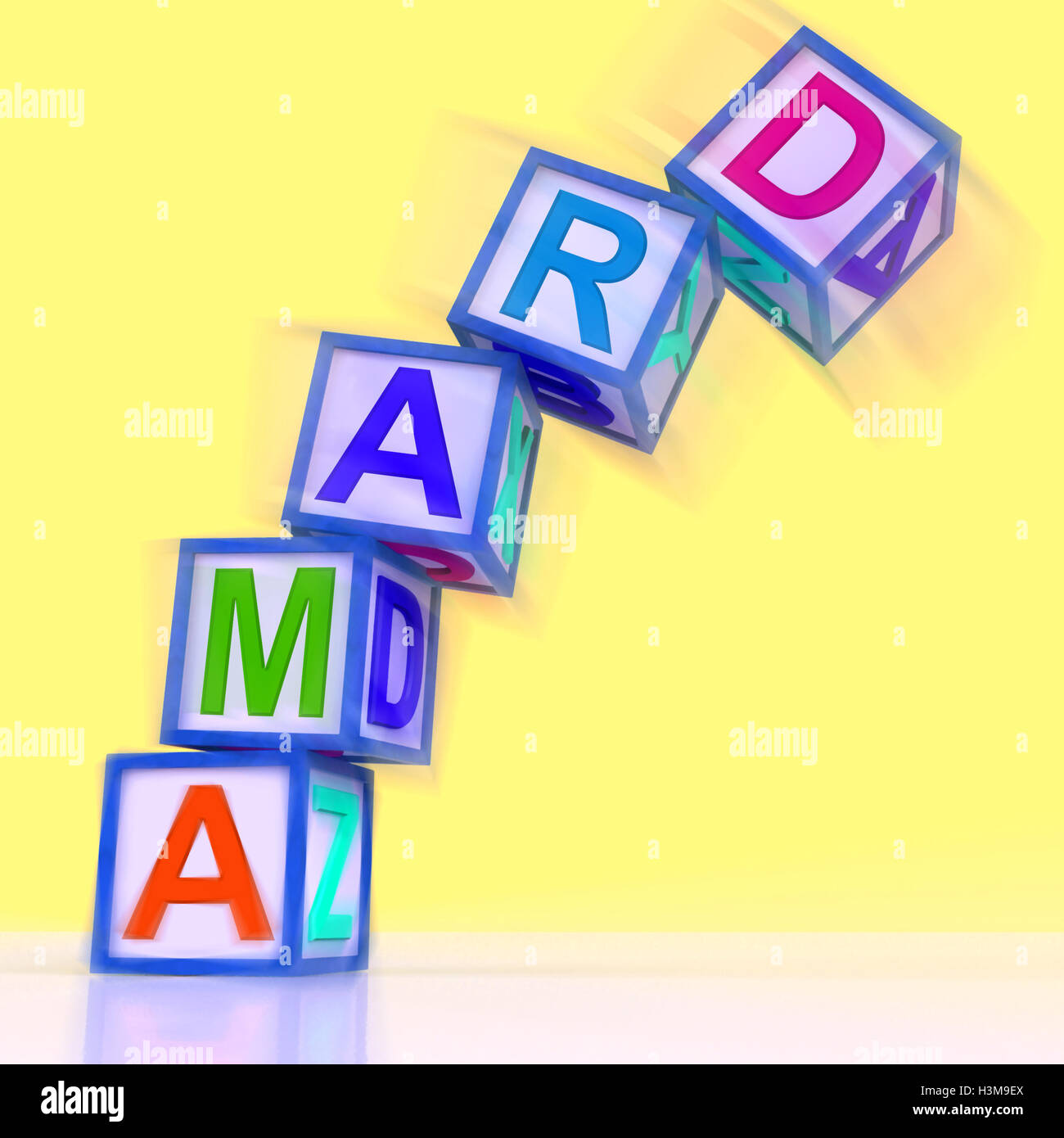 Drama Word Show Acting Play Or Theatre Stock Photo - Alamy