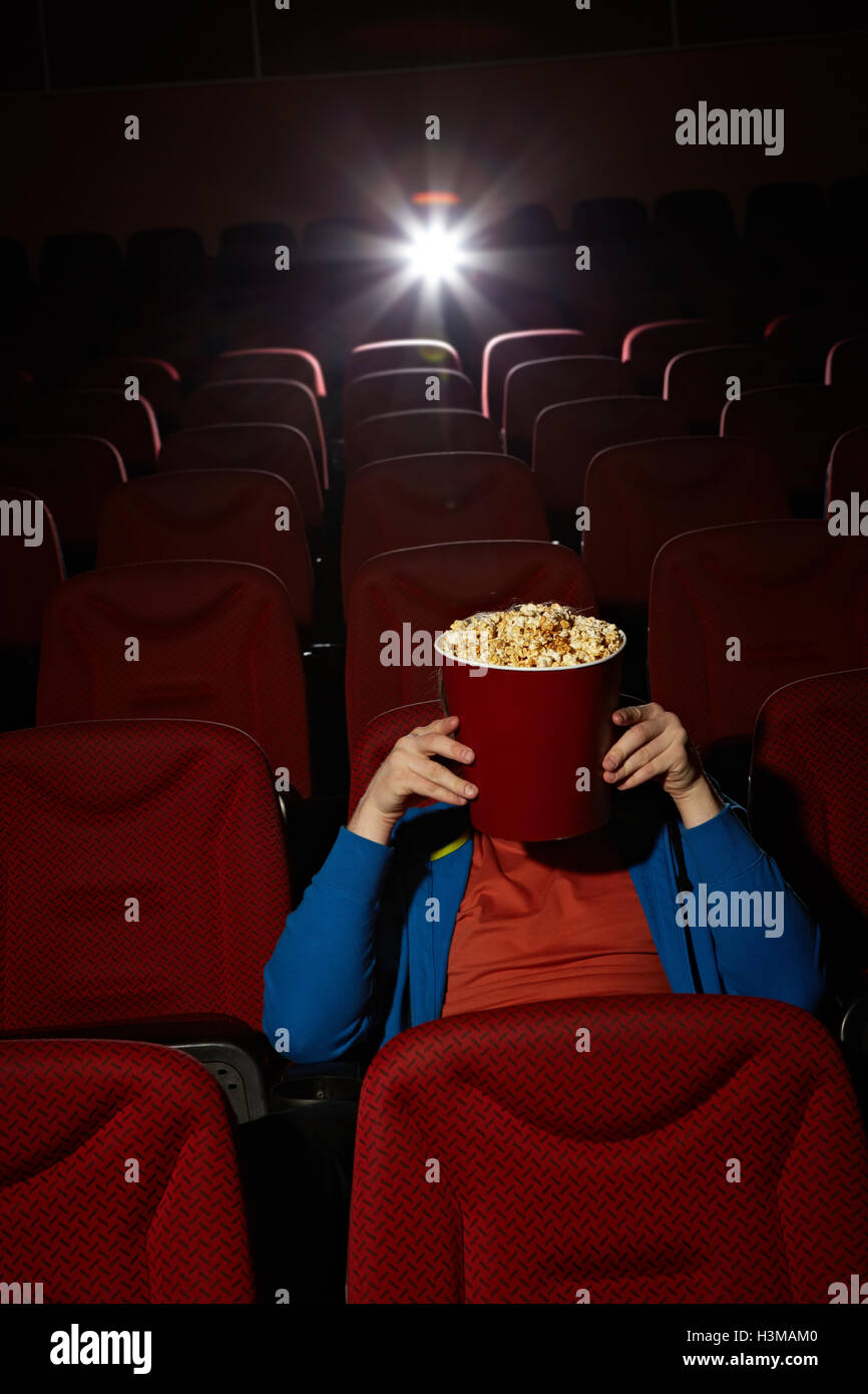 Coward in the cinema Stock Photo - Alamy