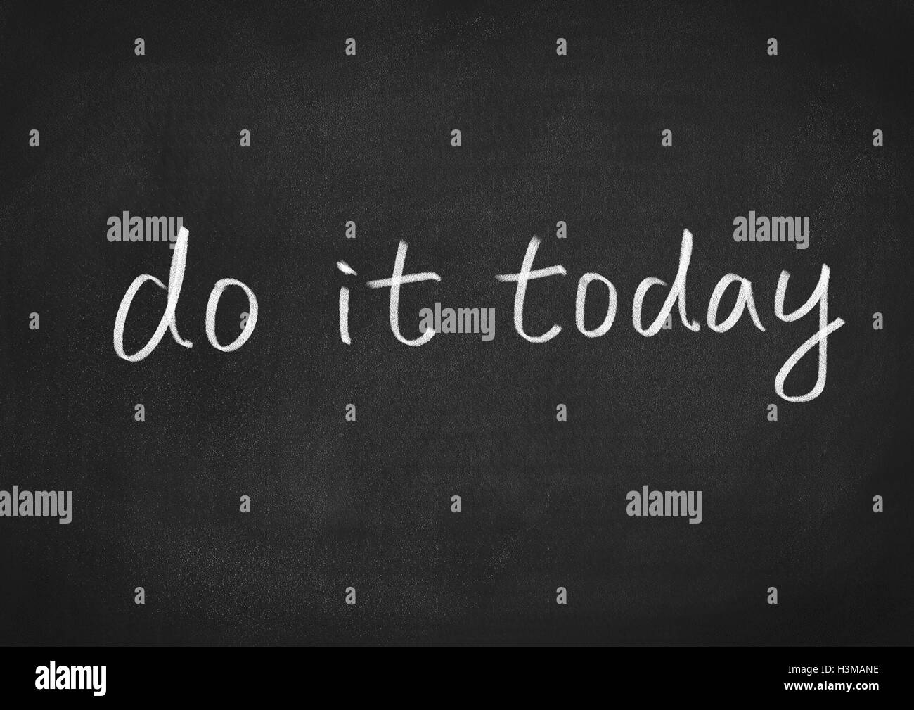 do it today Stock Photo - Alamy