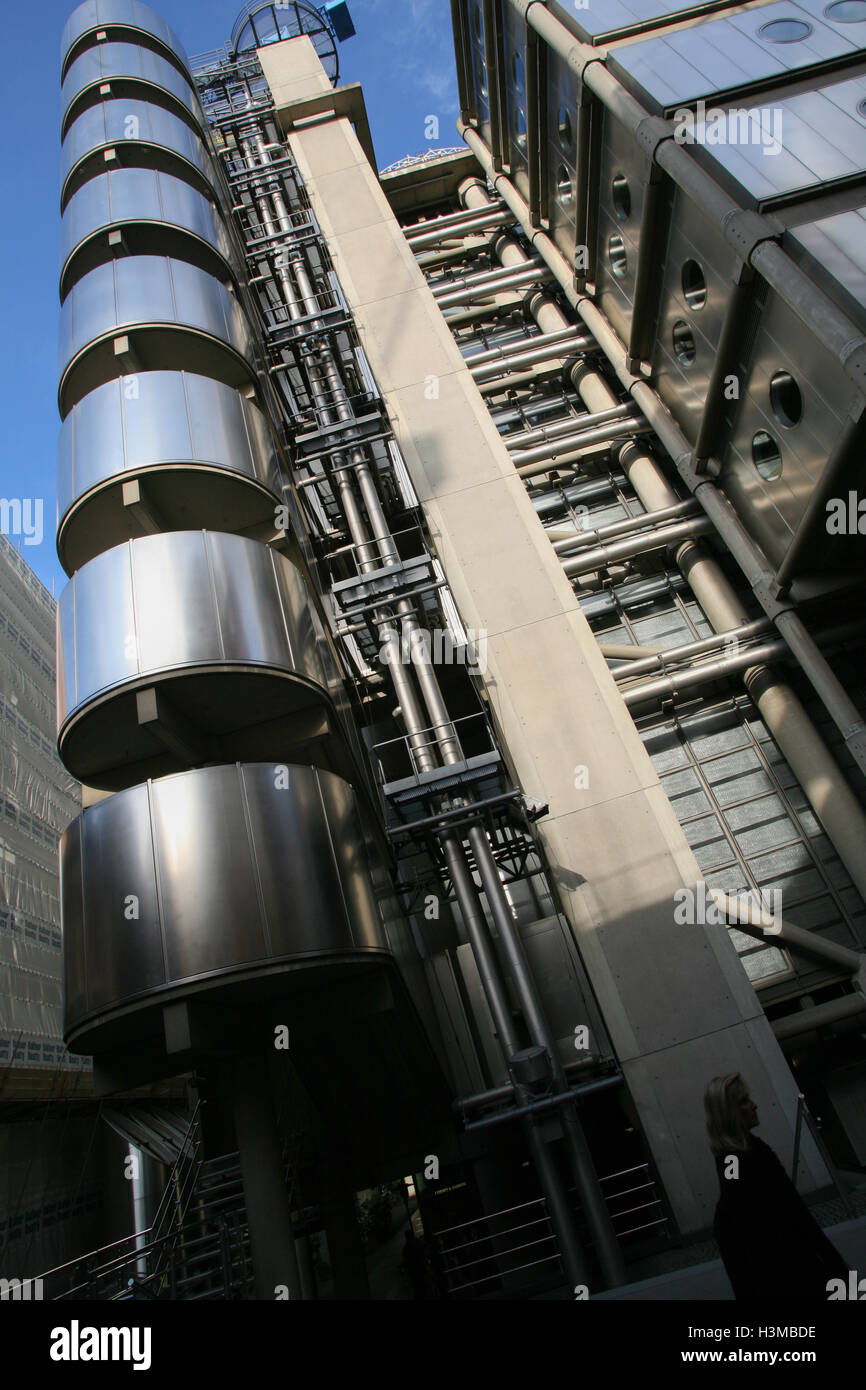 At, Lloyds building. In The City, London.,England,English, October ...