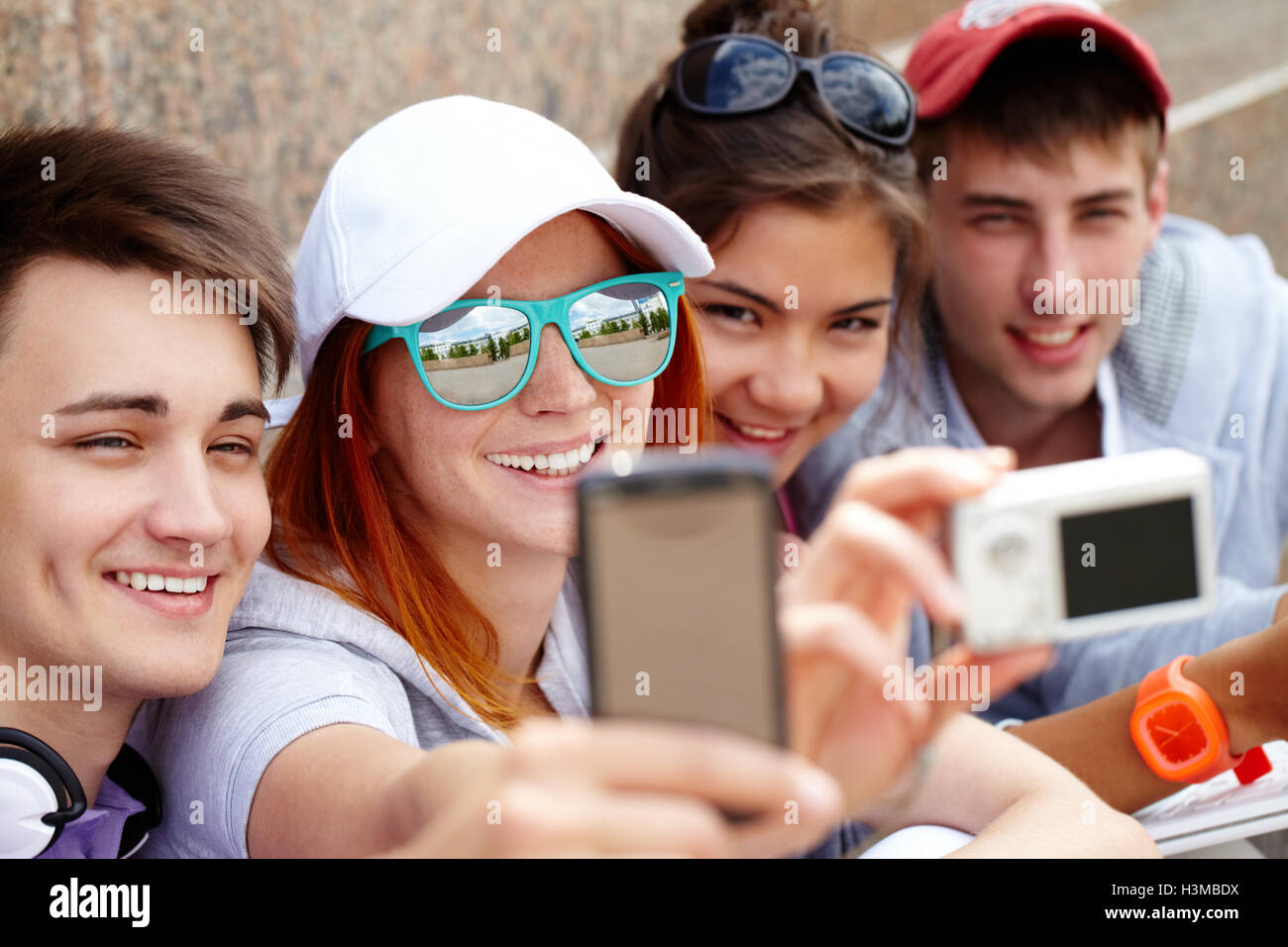 Photo of friends Stock Photo - Alamy
