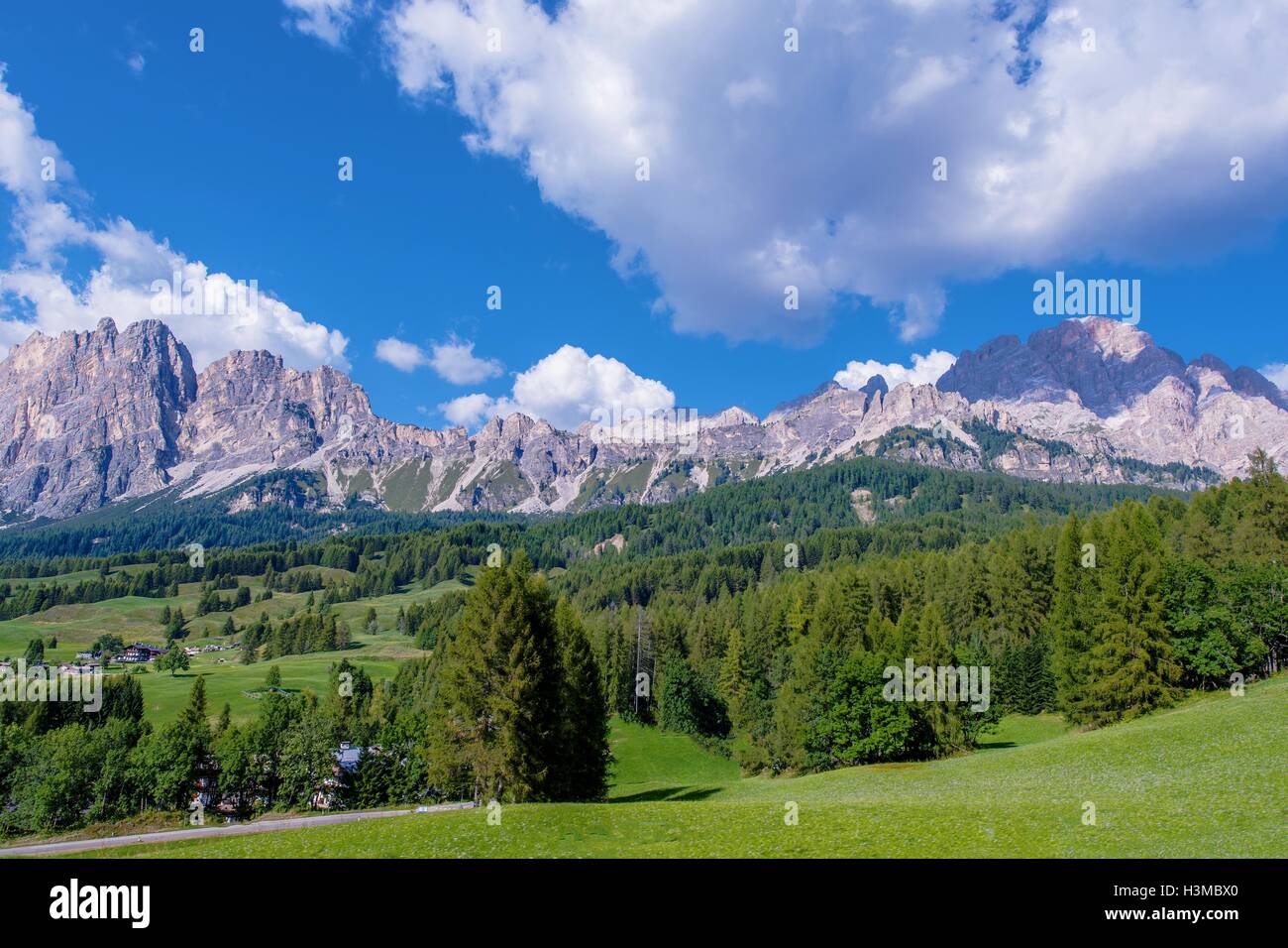 Cortina d'Ampezzo Italian Dolomites in North Italy, Province of Belluno ...