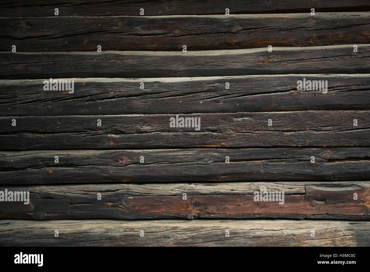 Log Home Wall Background. Vintage Logs Backdrop Stock Photo - Alamy