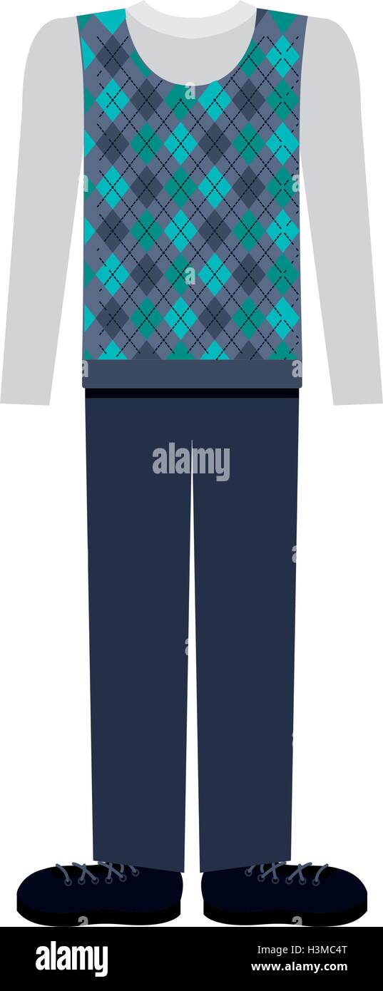 Isolated male cloth design Stock Vector Image & Art - Alamy