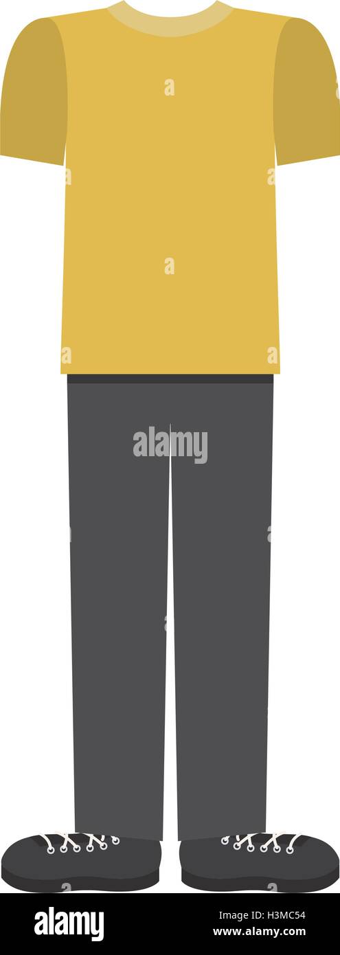 Isolated male cloth design Stock Vector Image & Art - Alamy