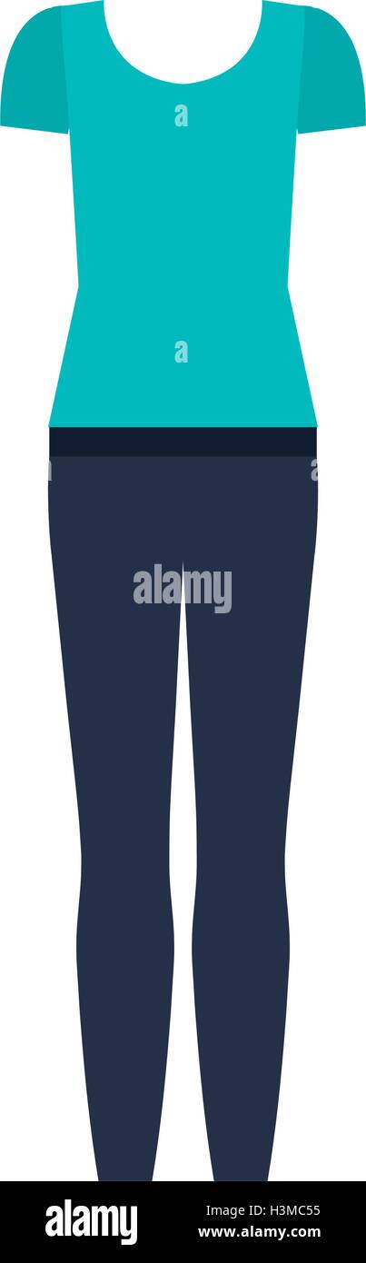 Isolated female cloth design Stock Vector Image & Art - Alamy
