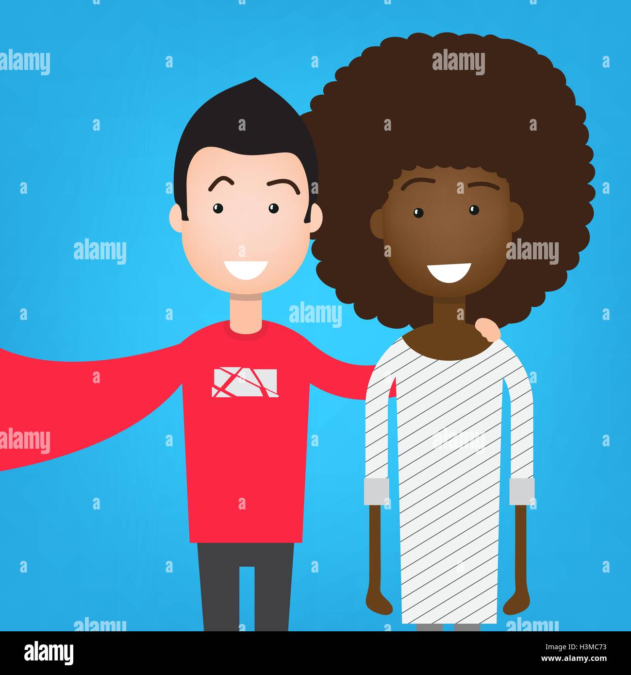 Woman taking picture photo Stock Vector Images - Alamy