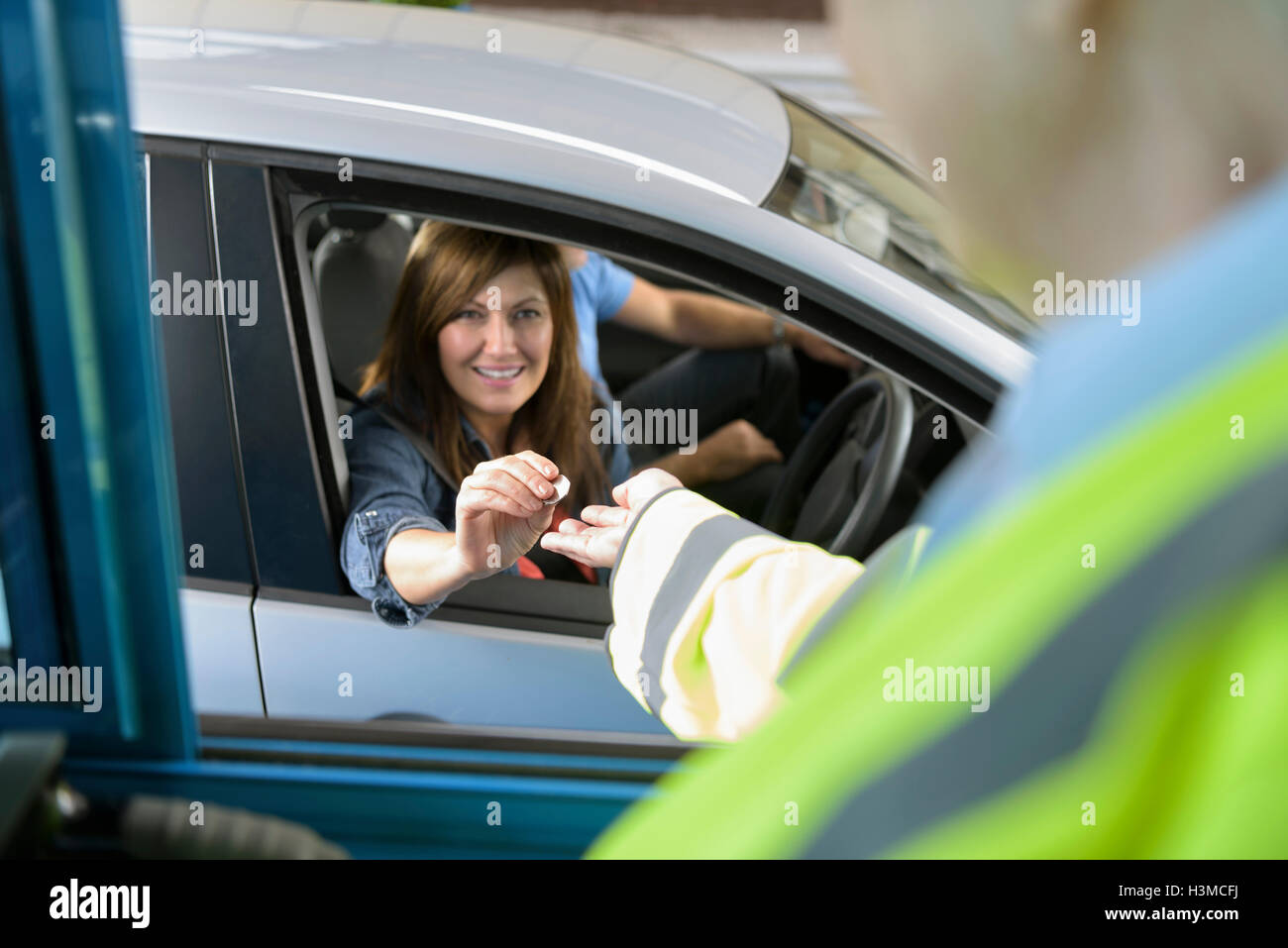 Toll Booth And Car Stock Photos & Toll Booth And Car Stock Images - Alamy