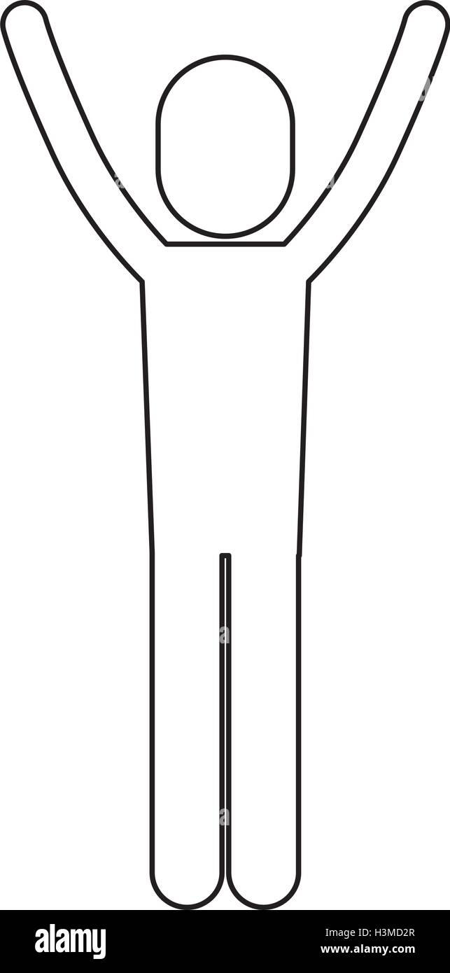 Isolated and silhouette pictogram design Stock Vector Image & Art - Alamy