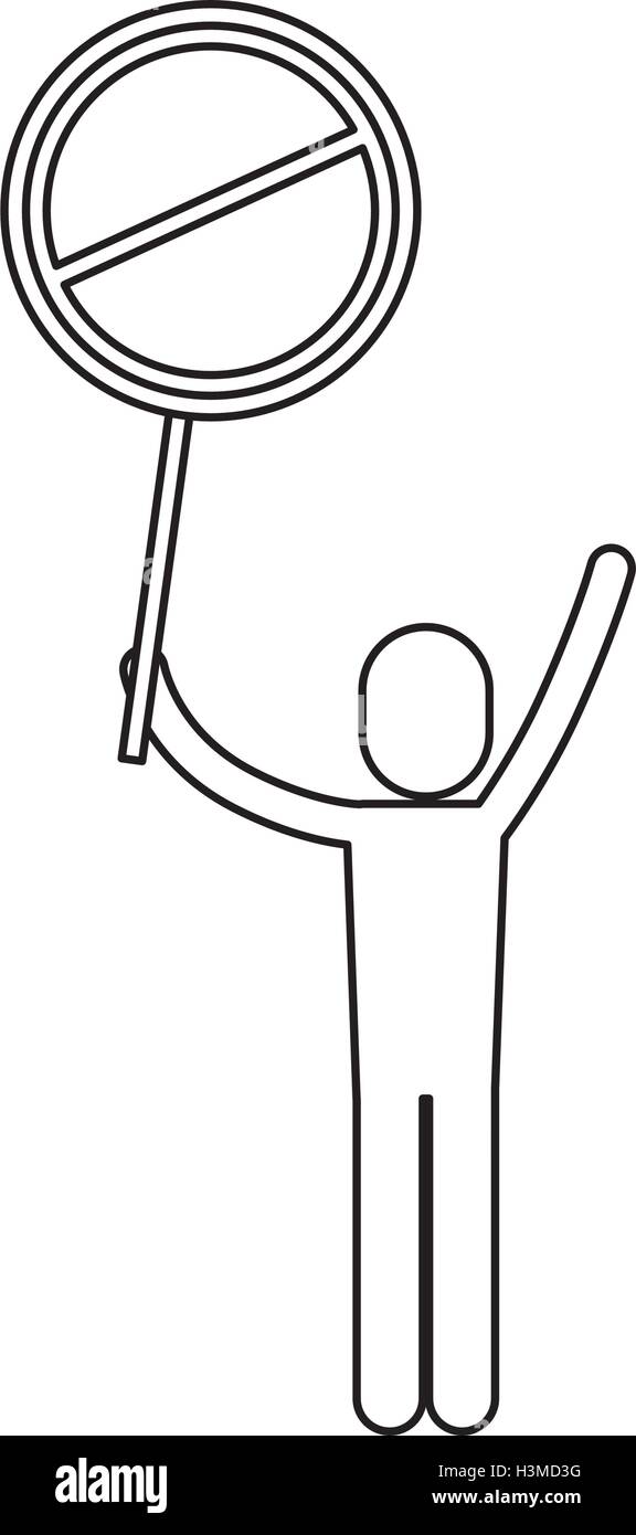 Pictogram with road sign design Stock Vector Image & Art - Alamy