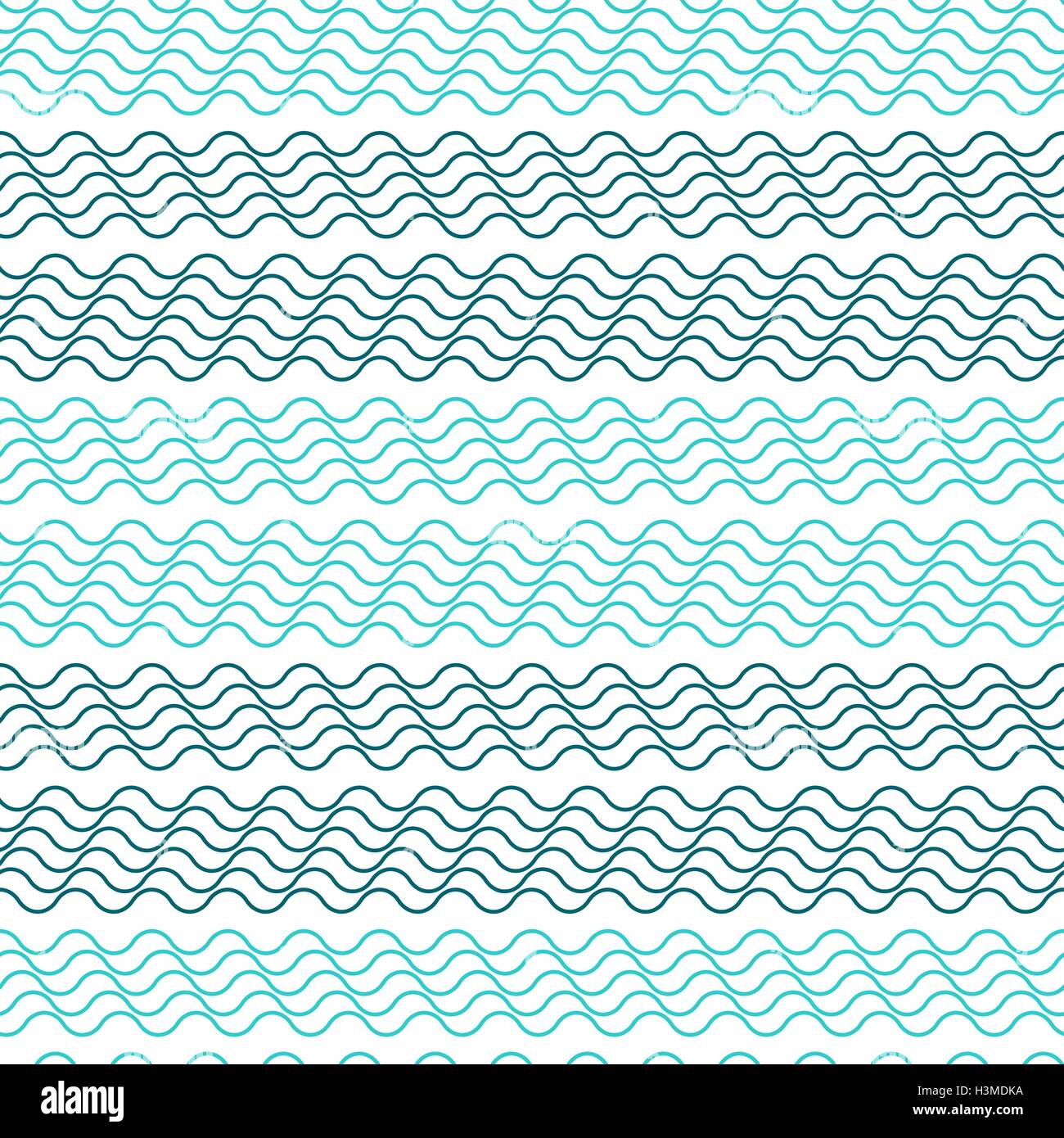Seamless wavy stripes pattern Stock Vector Image & Art - Alamy