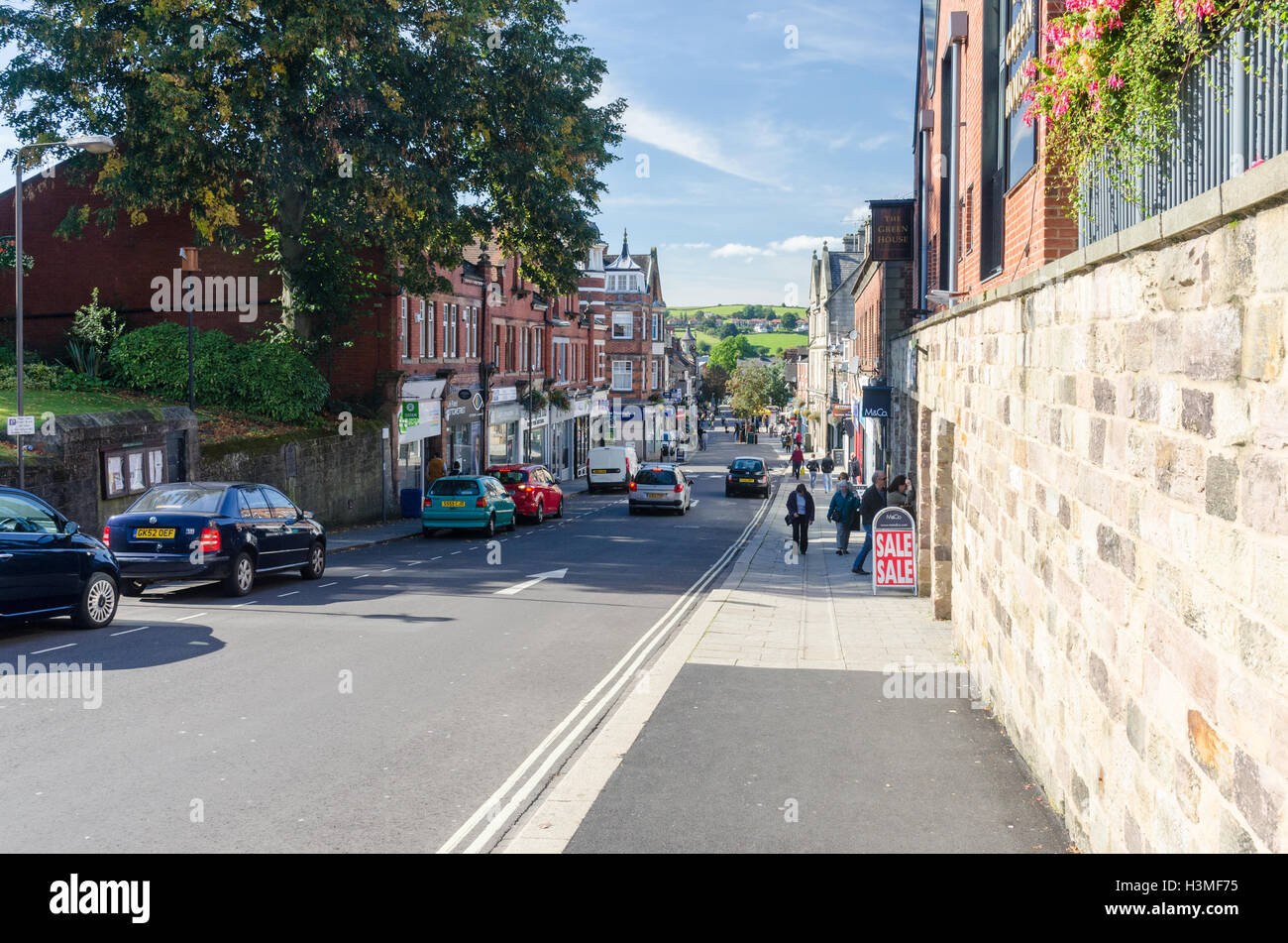 Belper street derbyshire hi-res stock photography and images - Alamy