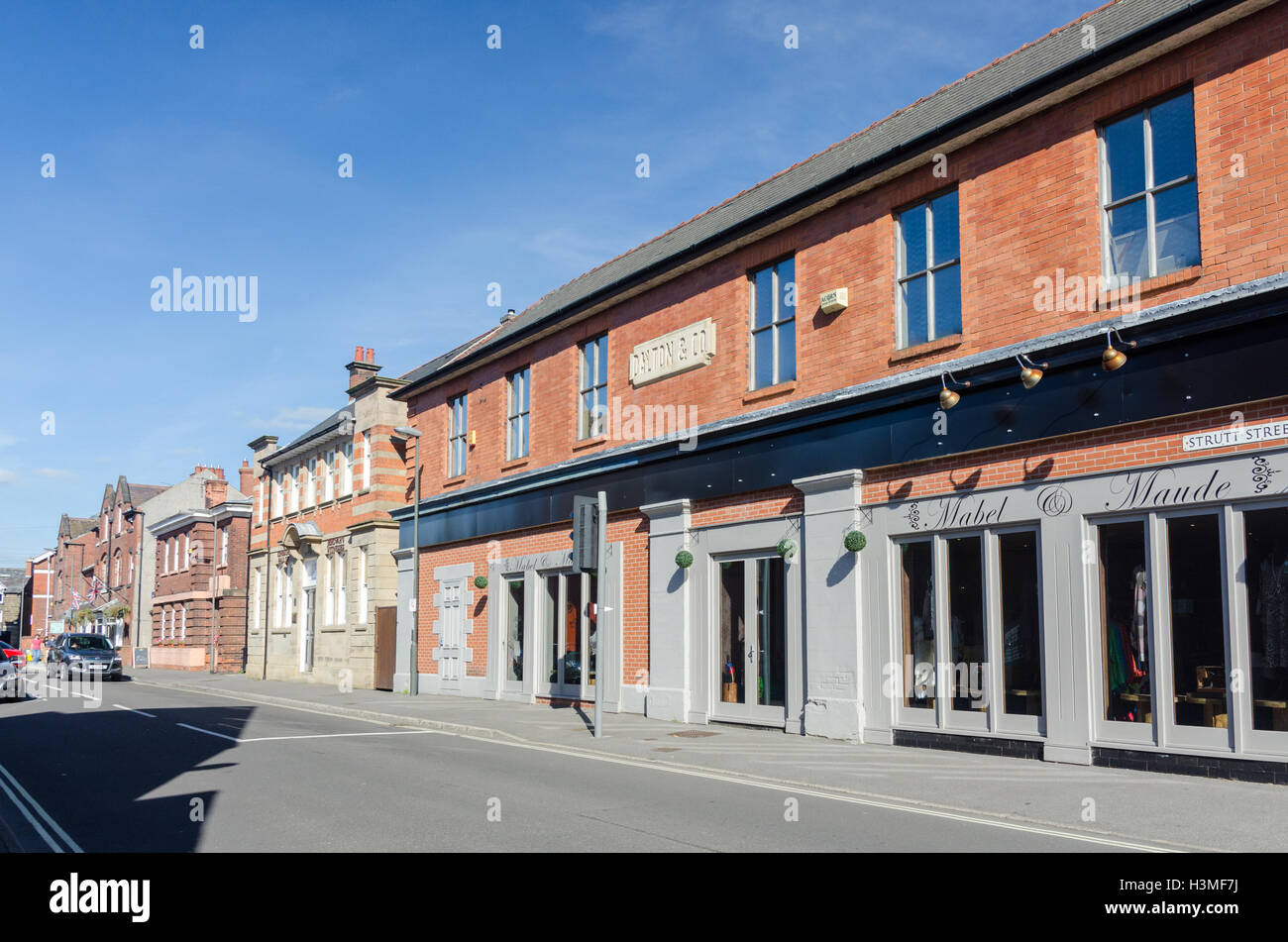 Belper street derbyshire hi-res stock photography and images - Alamy
