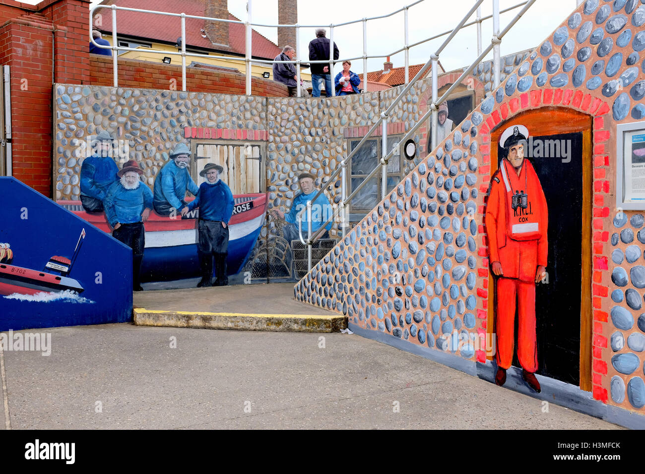 Lifeboat museum murals hi-res stock photography and images - Alamy