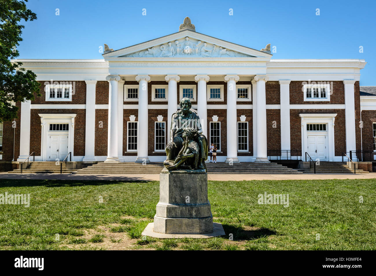 Cabell Hall, The Lawn, University of Virginia, Charlottesville ...