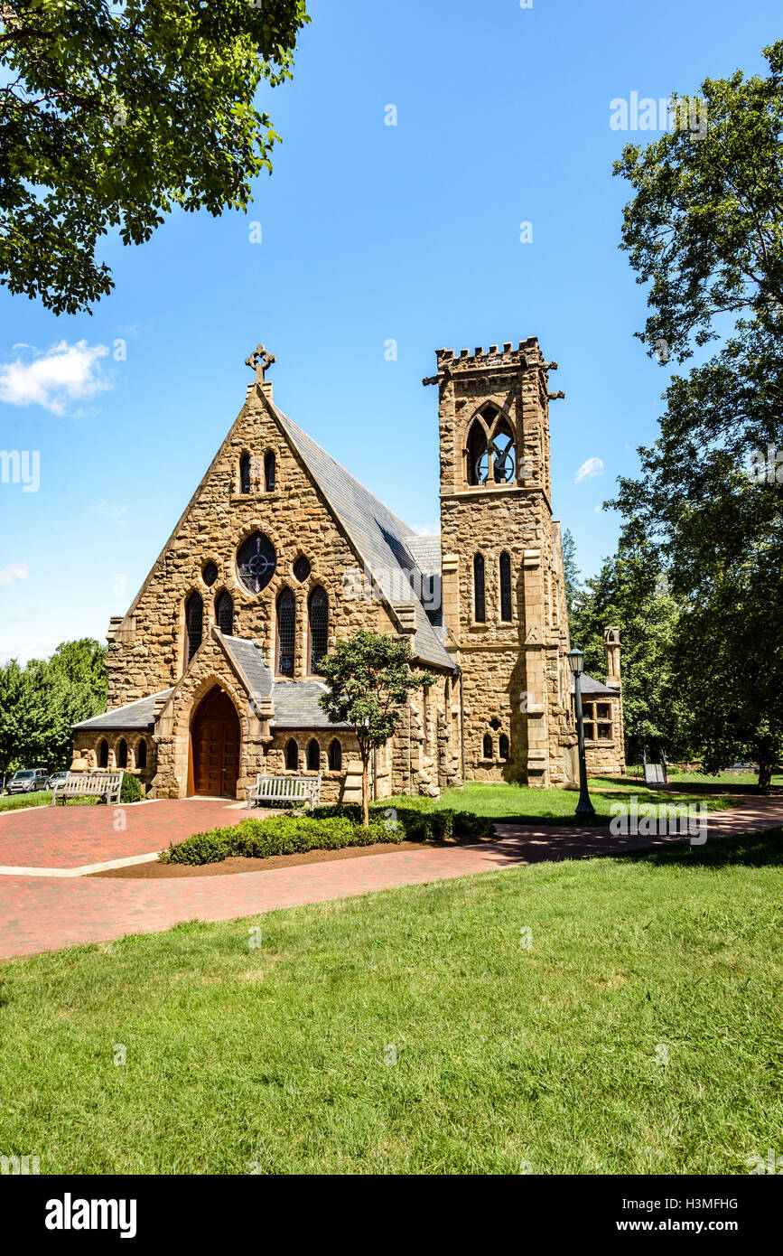 University Chapel, Central Grounds, University of Virginia ...