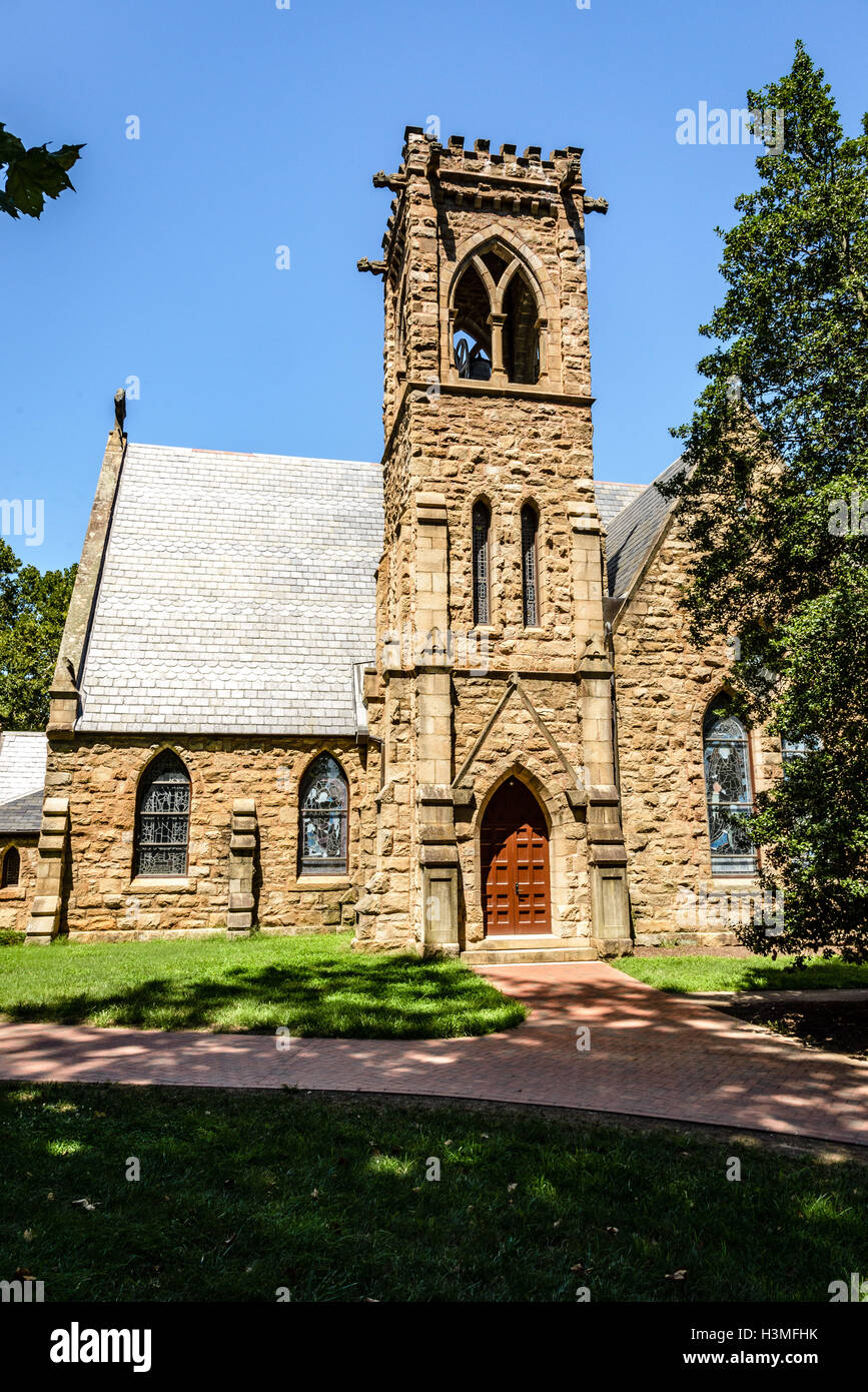 University Chapel, Central Grounds, University of Virginia ...