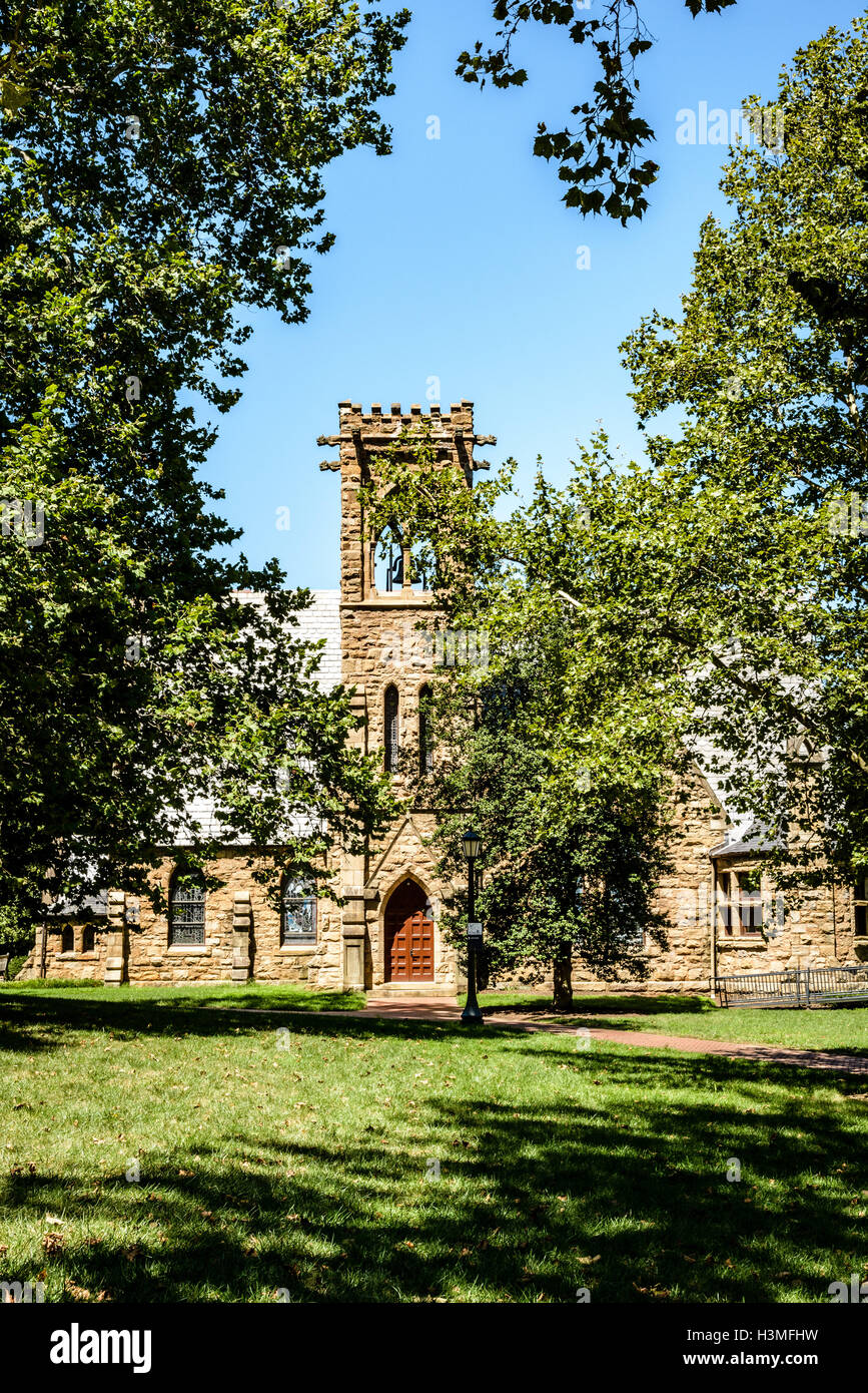 University Chapel, Central Grounds, University of Virginia ...