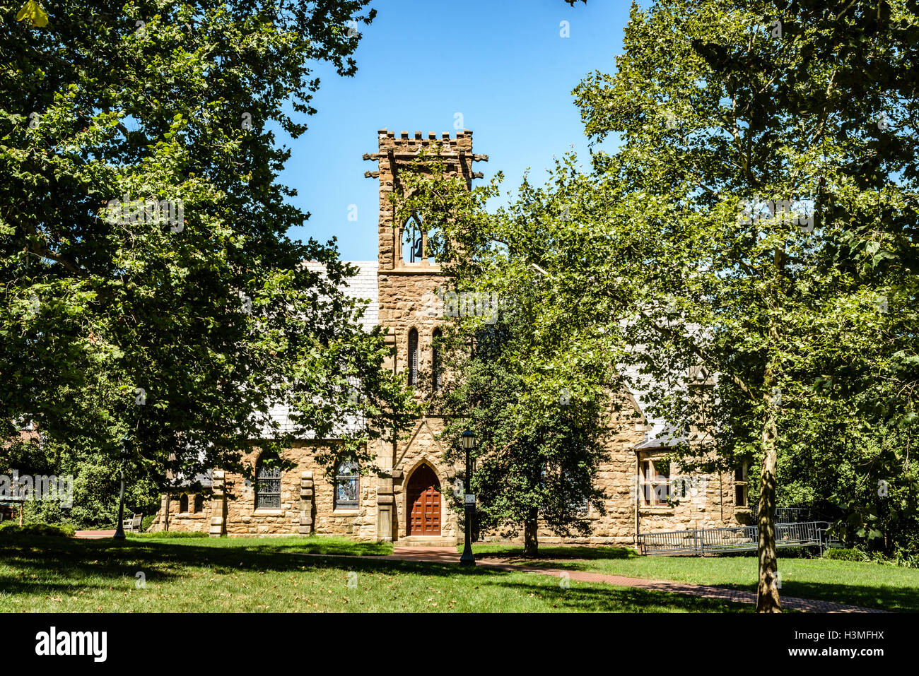 University Chapel, Central Grounds, University of Virginia ...