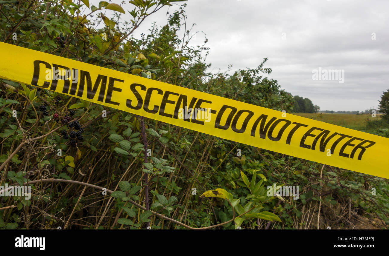 Crime scene hi-res stock photography and images - Alamy
