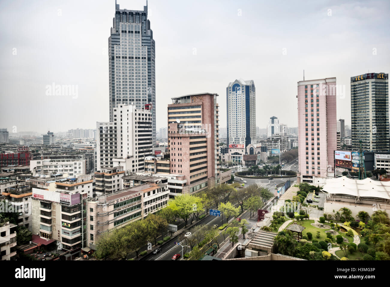 License available at MaximImages.com - Swissotel hotel building, Foshan ...