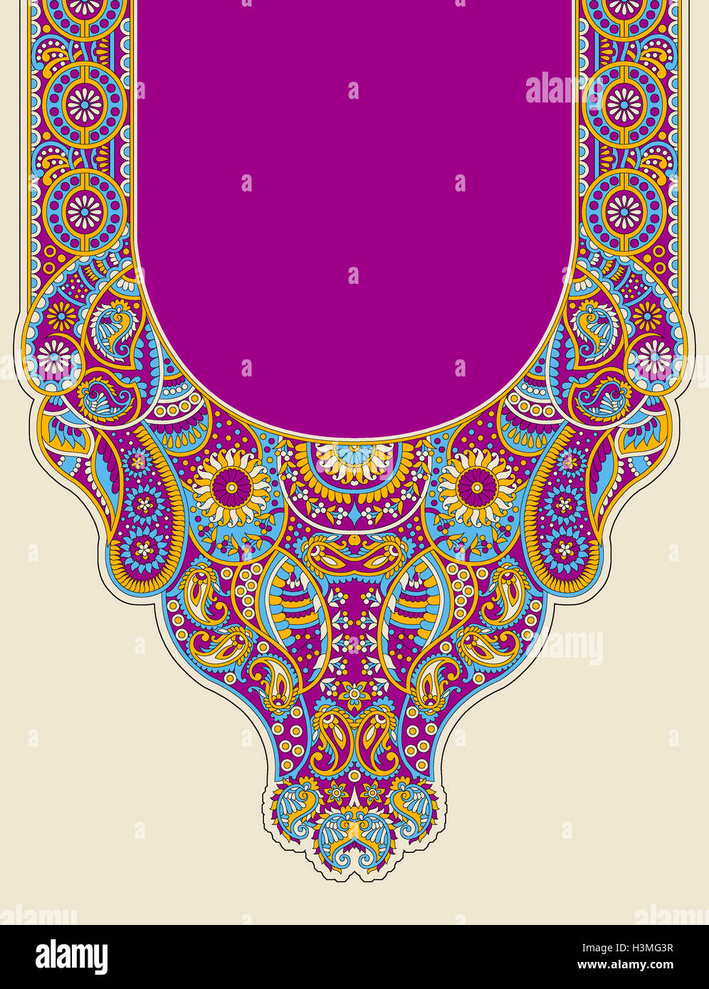 Beautiful neck designs for suits hi-res stock photography and images ...