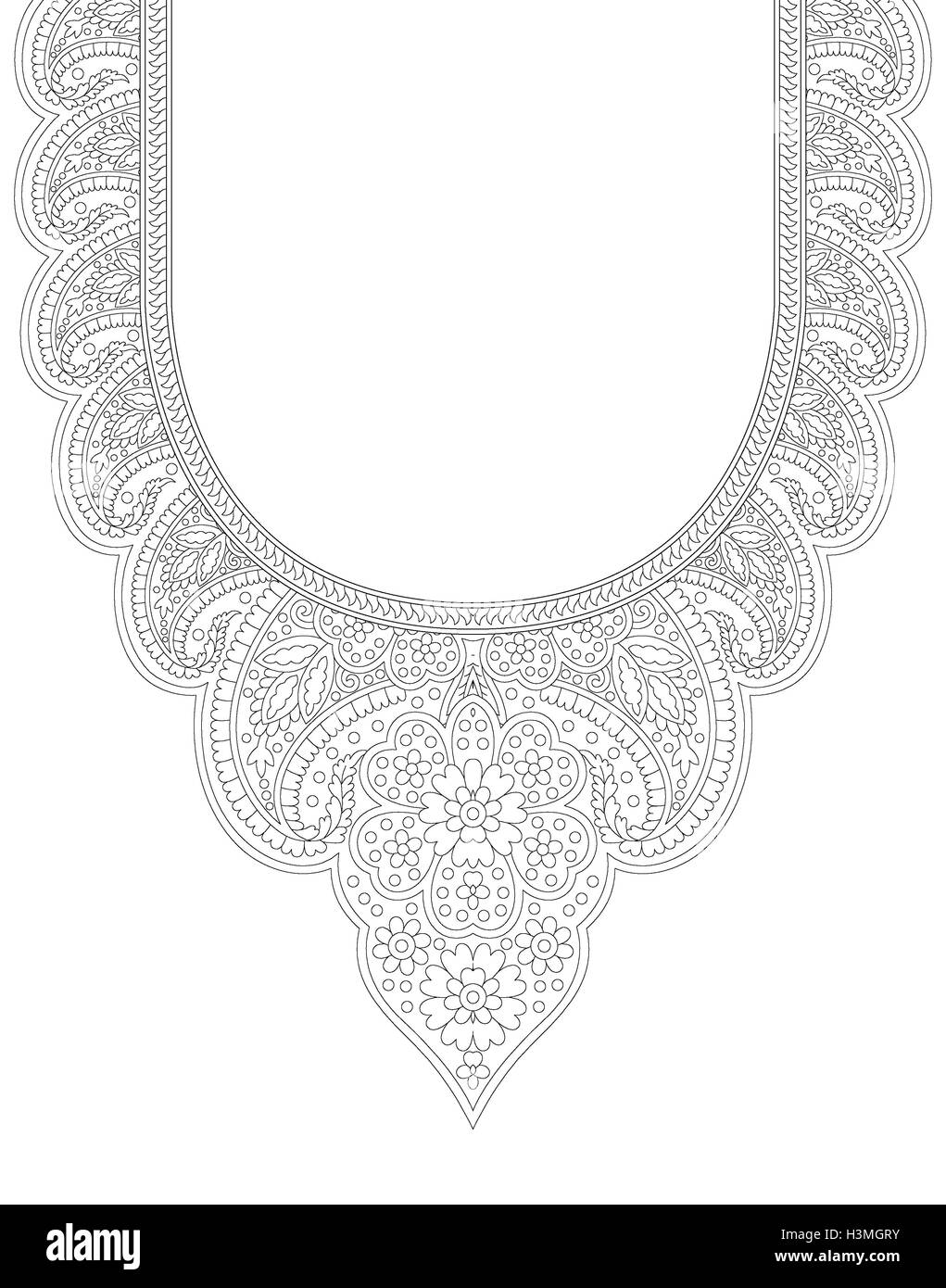 Neck blouse Black and White Stock Photos & Images - Alamy