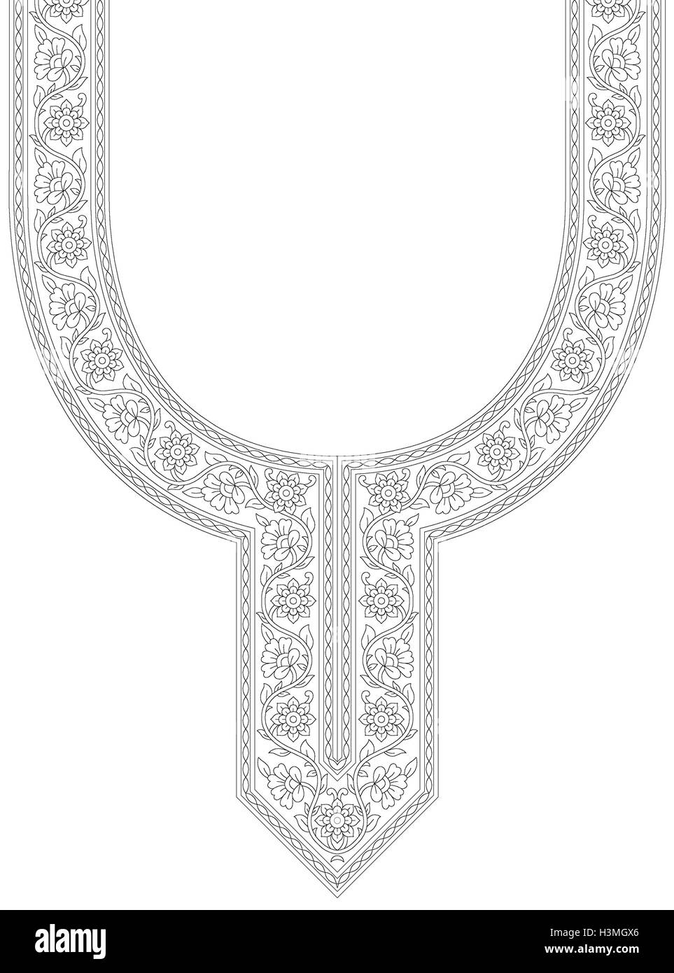 Unique textile designs Black and White Stock Photos & Images - Alamy