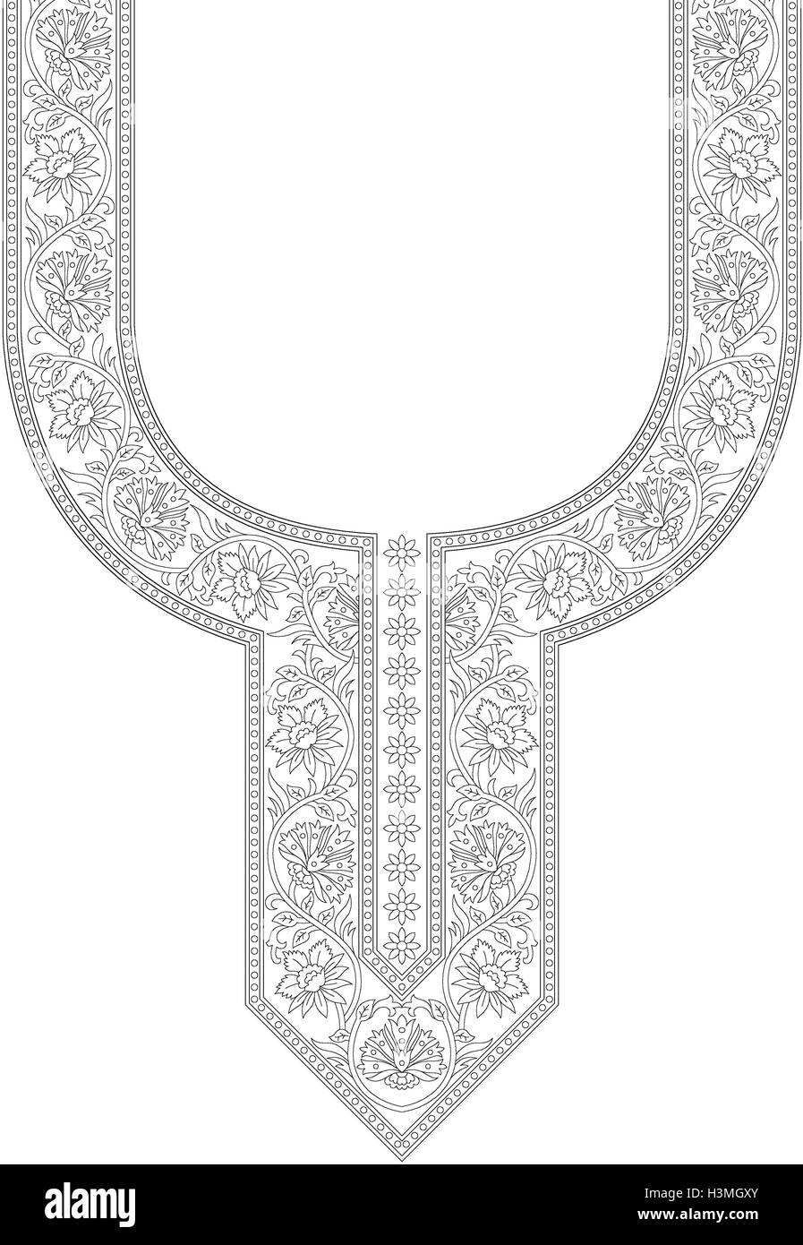 Unique textile designs Black and White Stock Photos & Images - Alamy