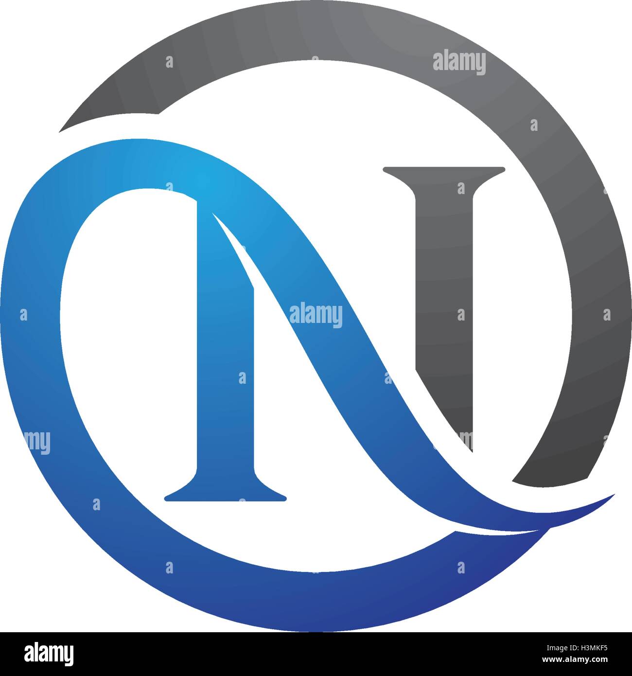 N Letter Logo Template Stock Vector Image & Art - Alamy