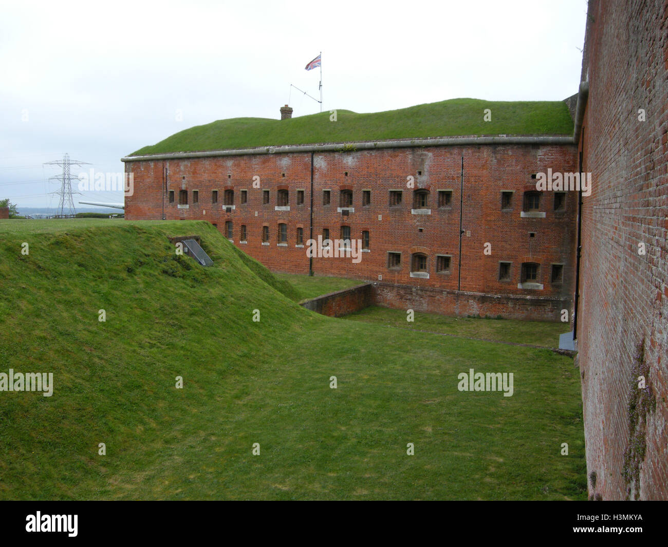 20th Century fort wall Stock Photo - Alamy