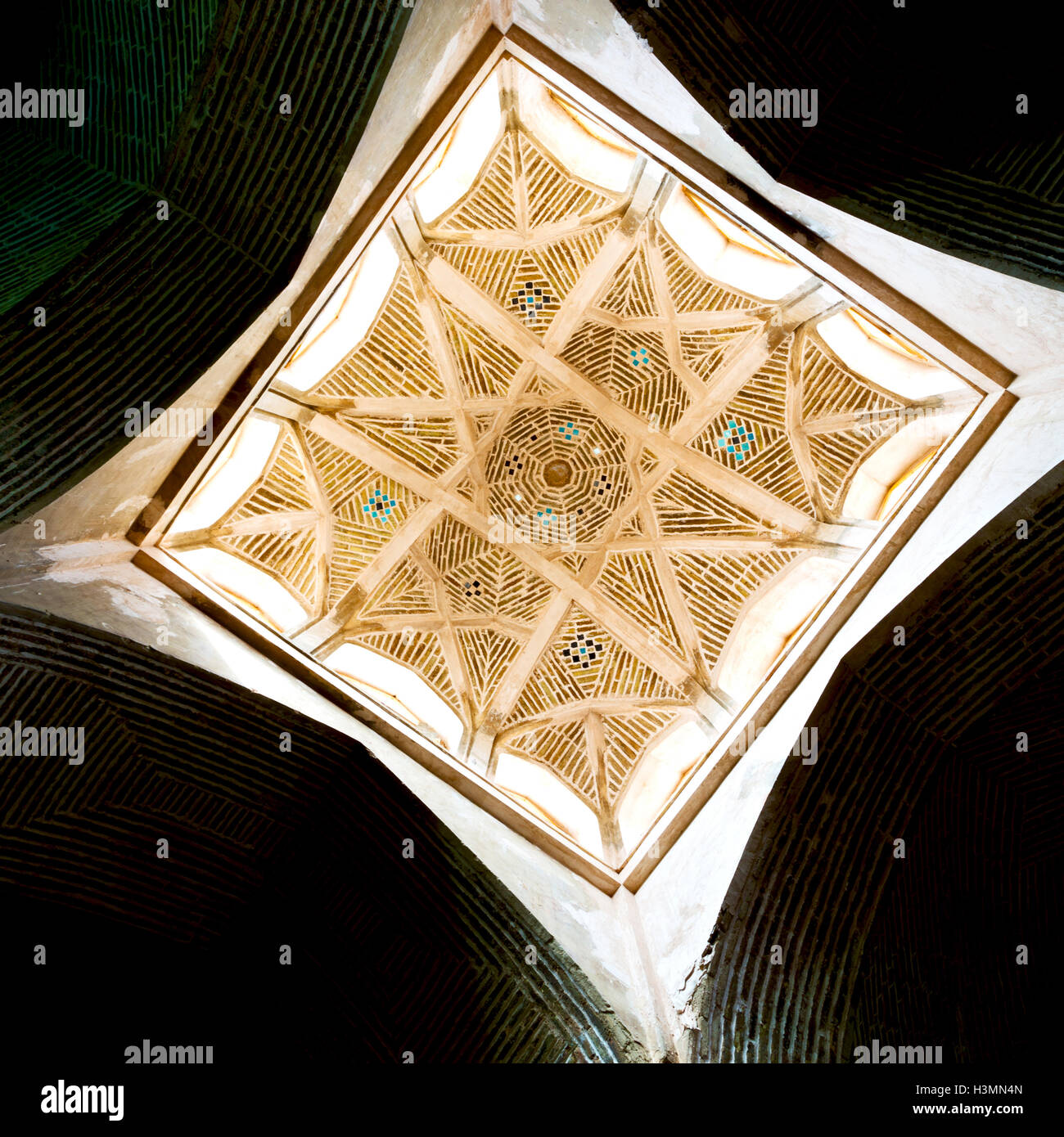 blur in iran abstract texture of the religion architecture mosque roof ...