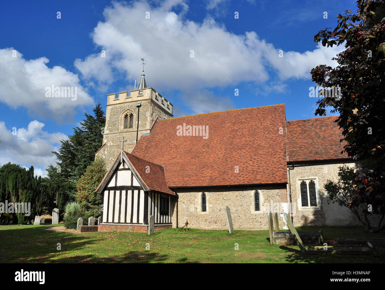 St Peter's Church, Tewin, Hertfordshire, England, UK Stock Photo - Alamy