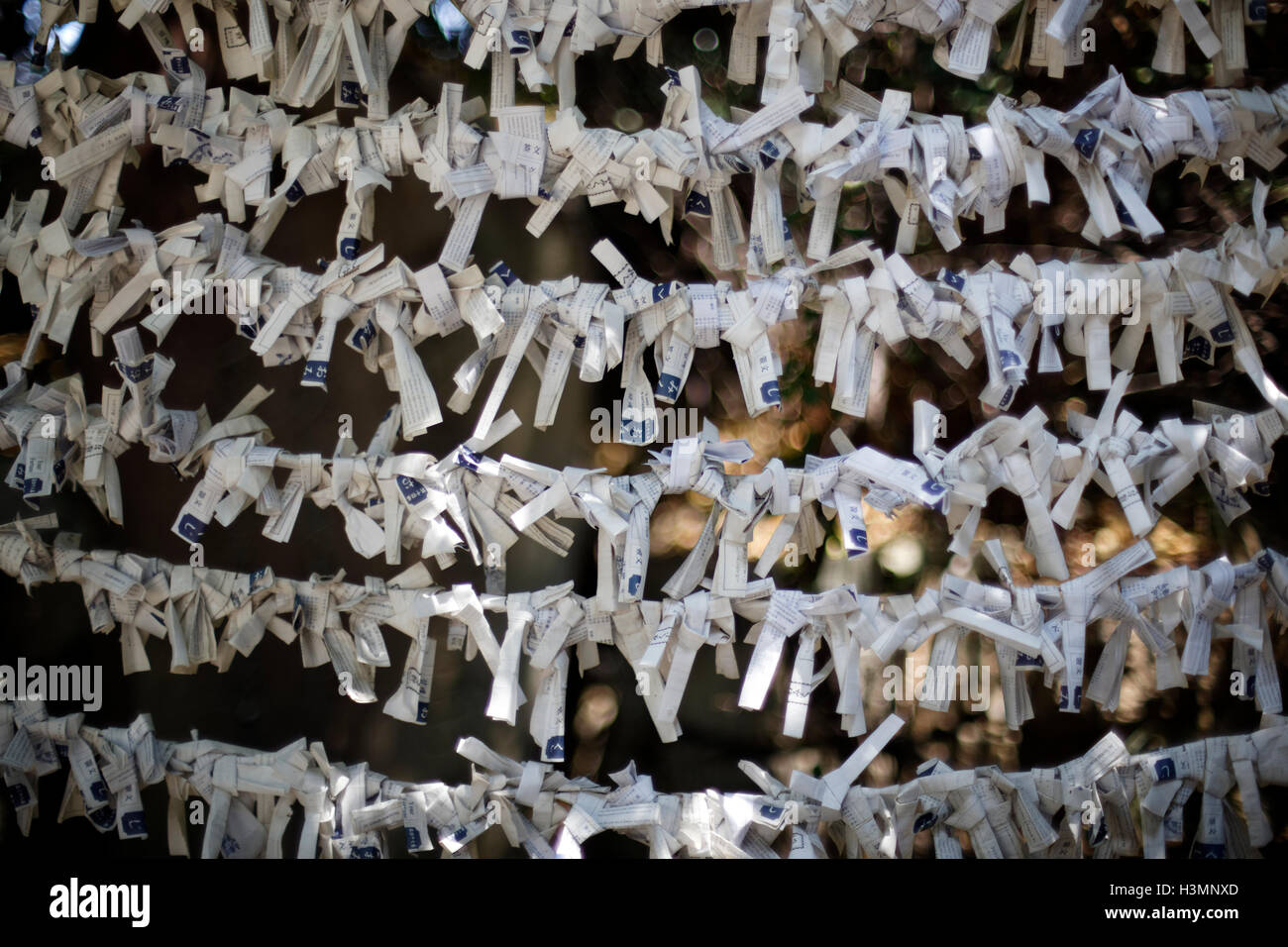 Japan Temple Wishes Stock Photo - Alamy