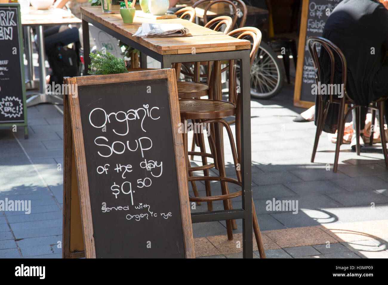 Australian menu hi-res stock photography and images - Alamy