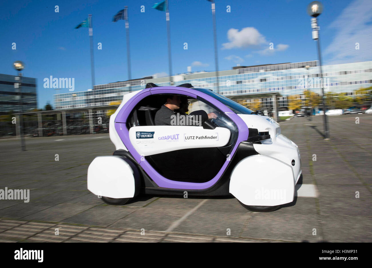General views of the UK's transport Systems Catapult self-driving ...