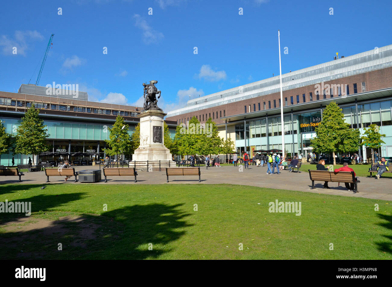 Eldon Square Shopping Centre in Newcastle Upon Tyne Stock Photo - Alamy