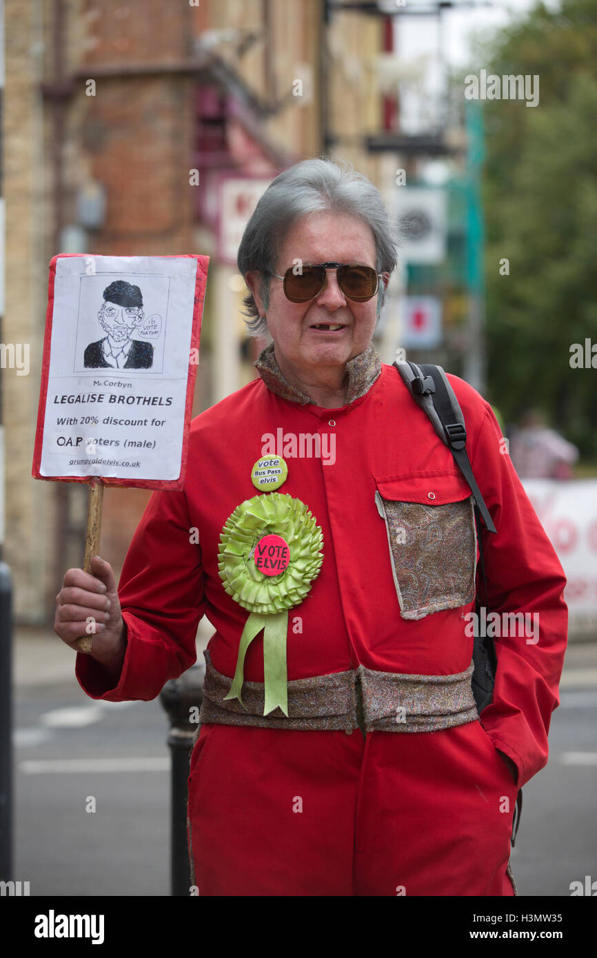 David Laurence Bishop, Bus-Pass Elvis Party candidate in the Witney by ...