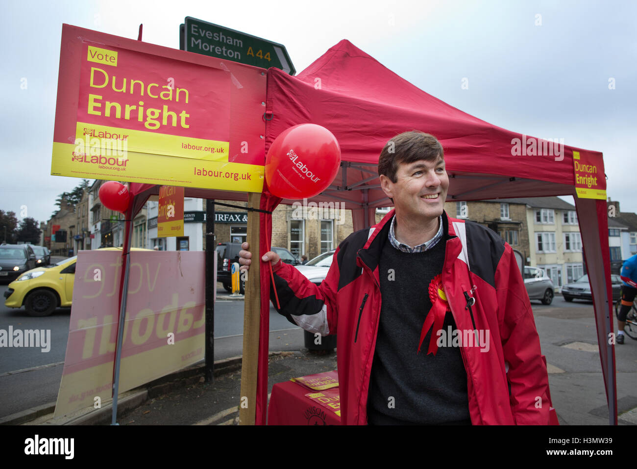 Duncan Enright, West Oxfordshire councillor standing for the Labour ...