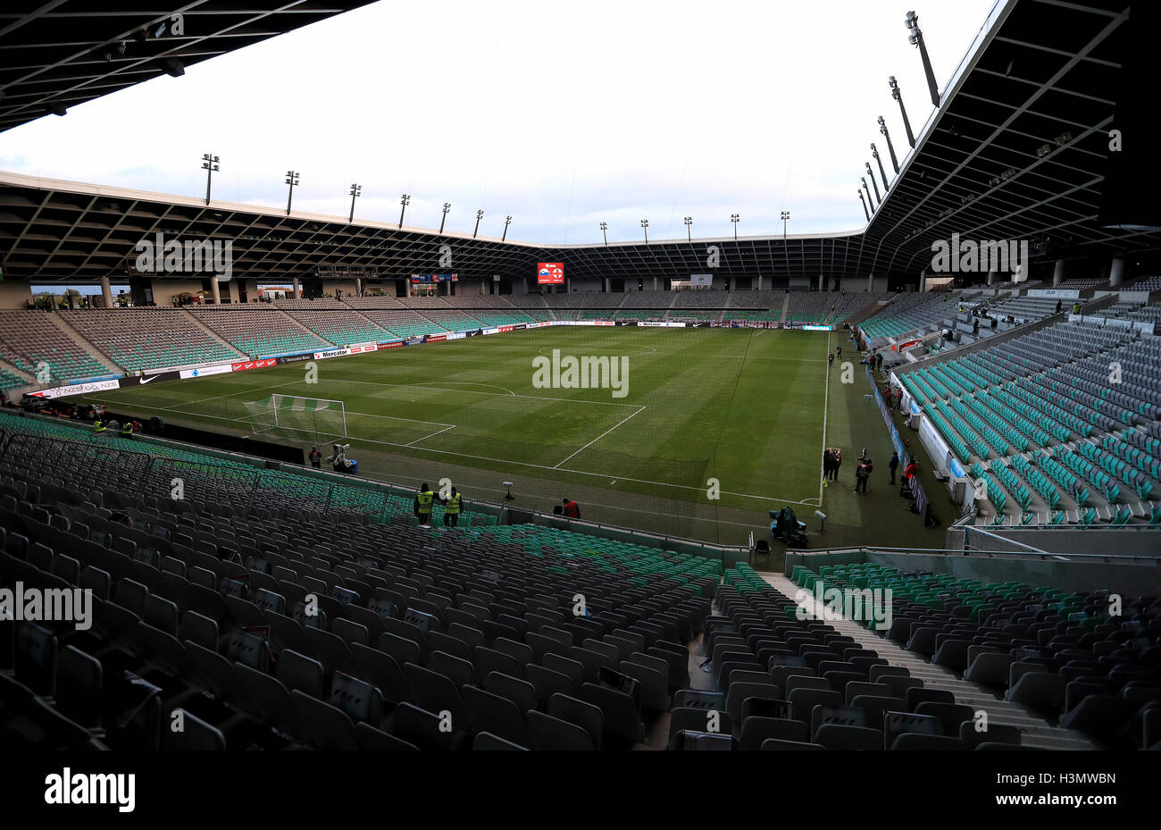 A general view of the ground before the 2018 FIFA World Cup Qualifying ...