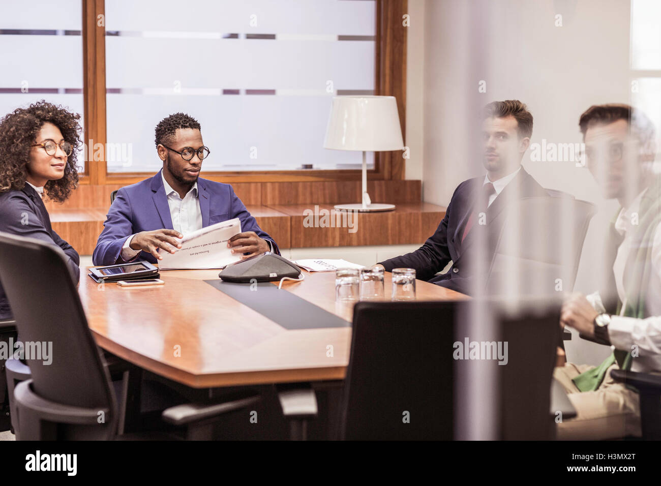 Boardroom meeting men hi-res stock photography and images - Alamy