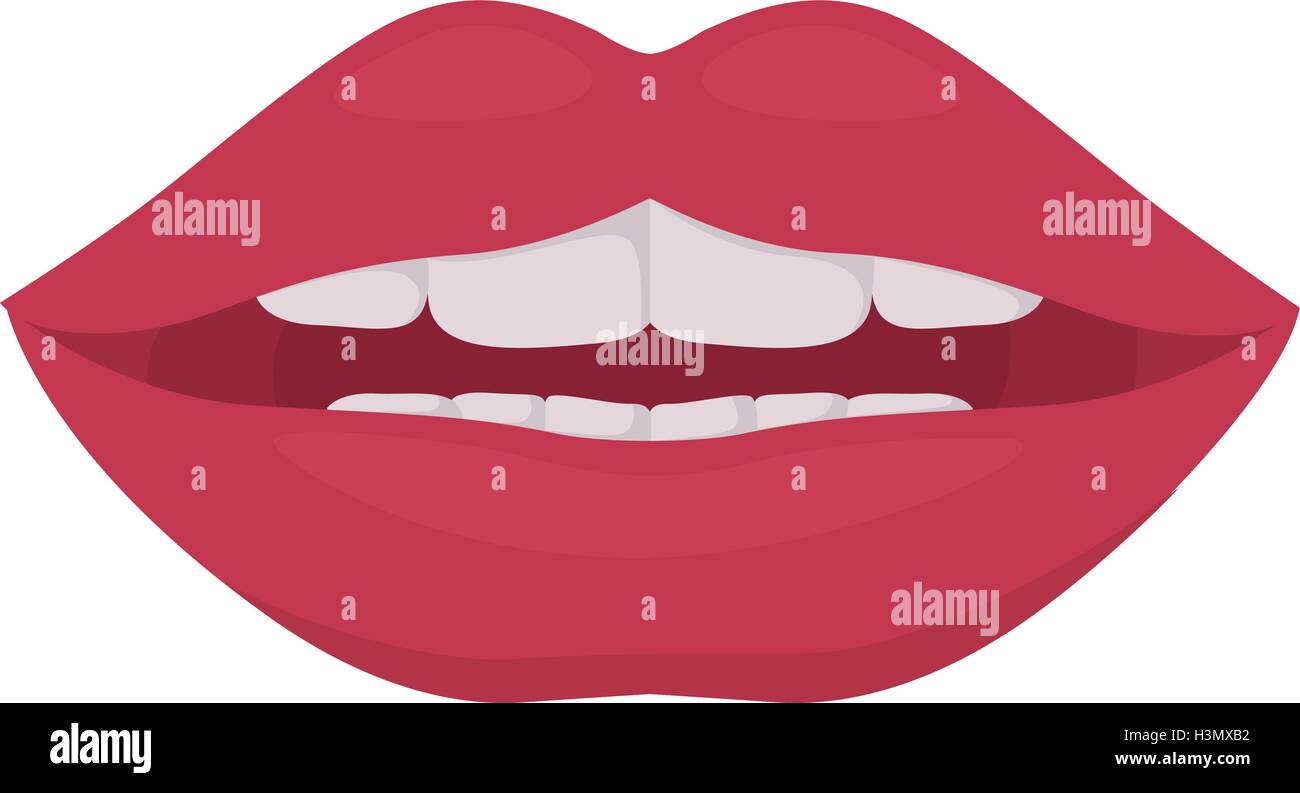Animated lips hi-res stock photography and images - Alamy