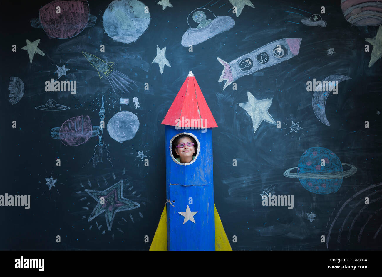 Rocket girl hi-res stock photography and images - Alamy