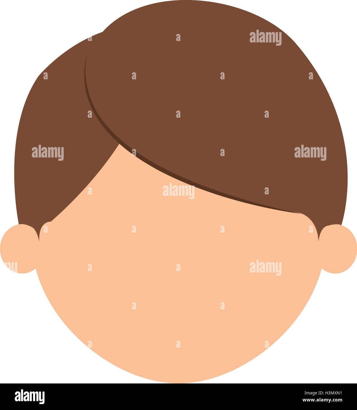 Boy cartoon head design Stock Vector Image & Art - Alamy