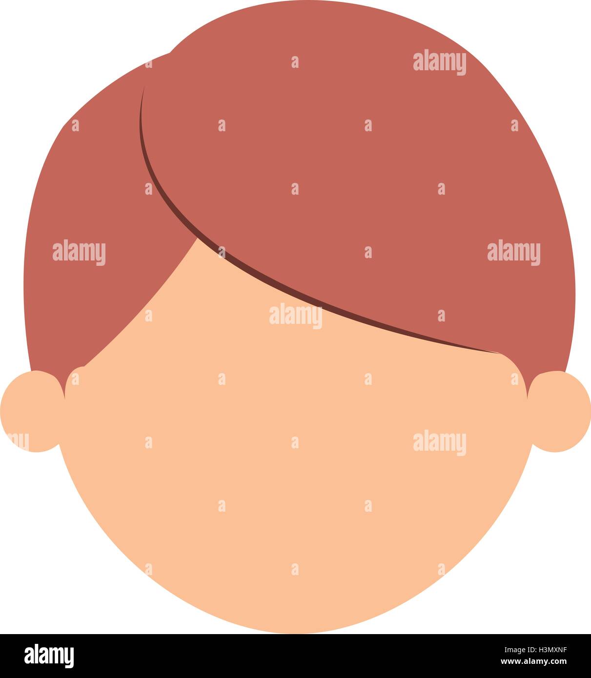 Boy cartoon head design Stock Vector Image & Art - Alamy