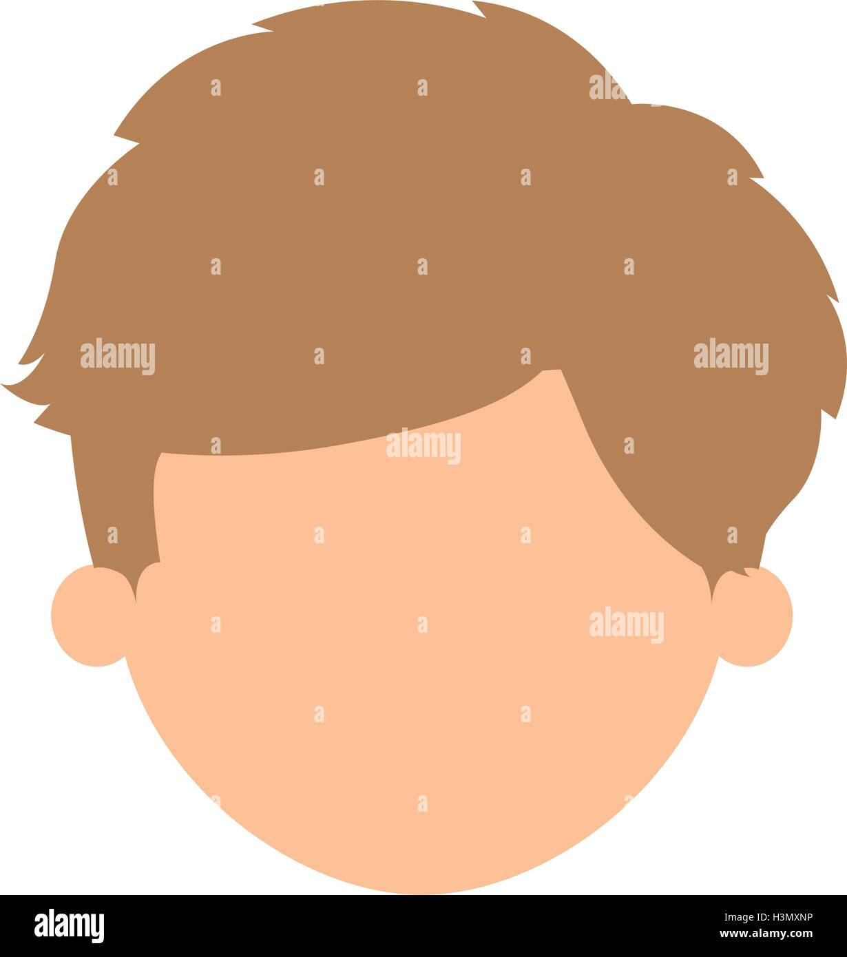 Boy cartoon head design Stock Vector Image & Art - Alamy