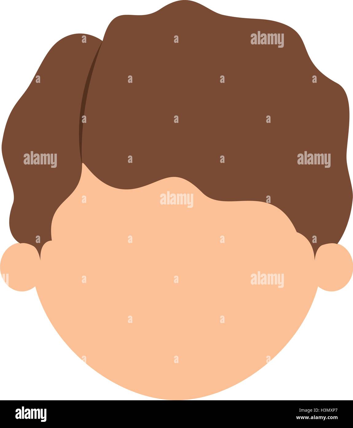 Boy cartoon head design Stock Vector Image & Art - Alamy