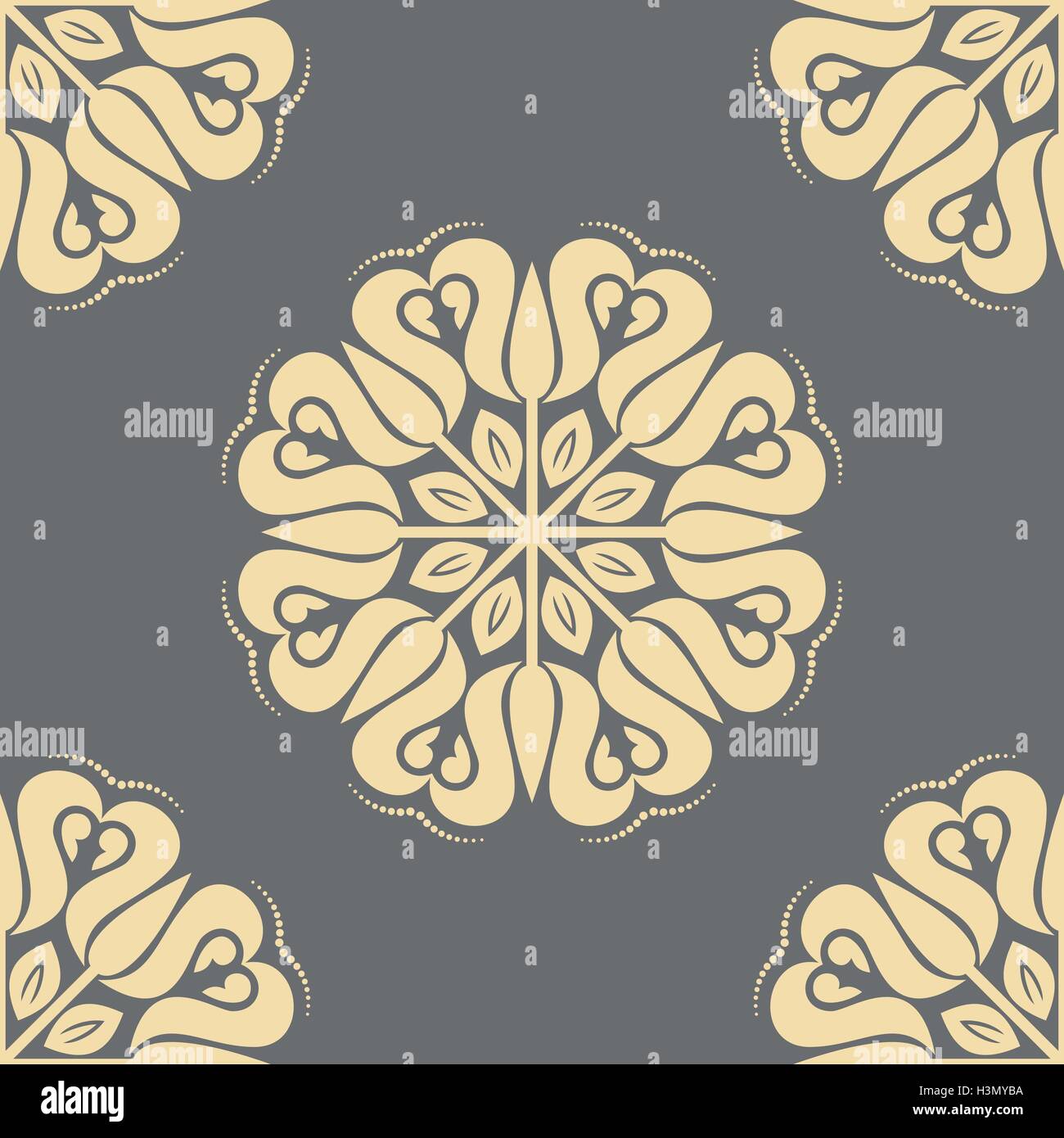 Seamless Vector Classic Pattern Stock Vector Image & Art - Alamy